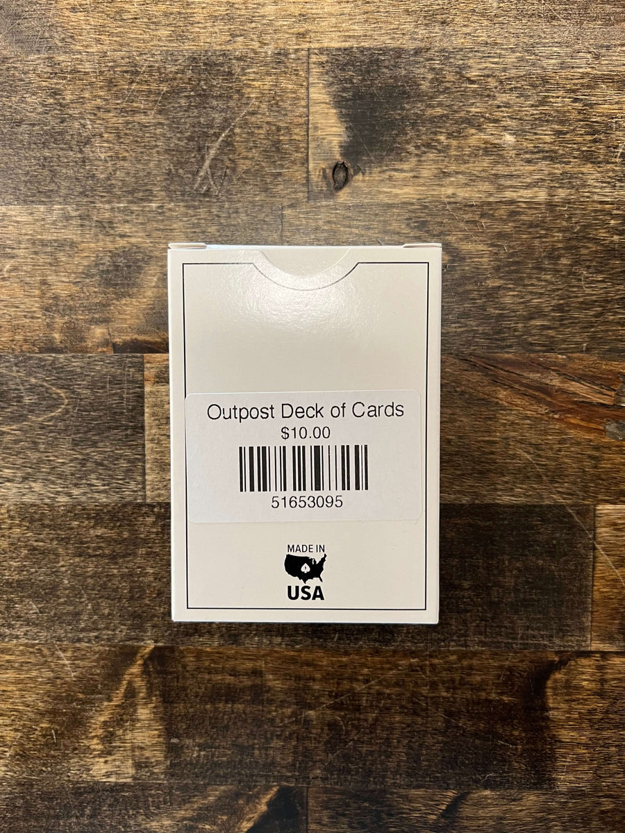 Outpost Deck of Cards – Outpost Western Store