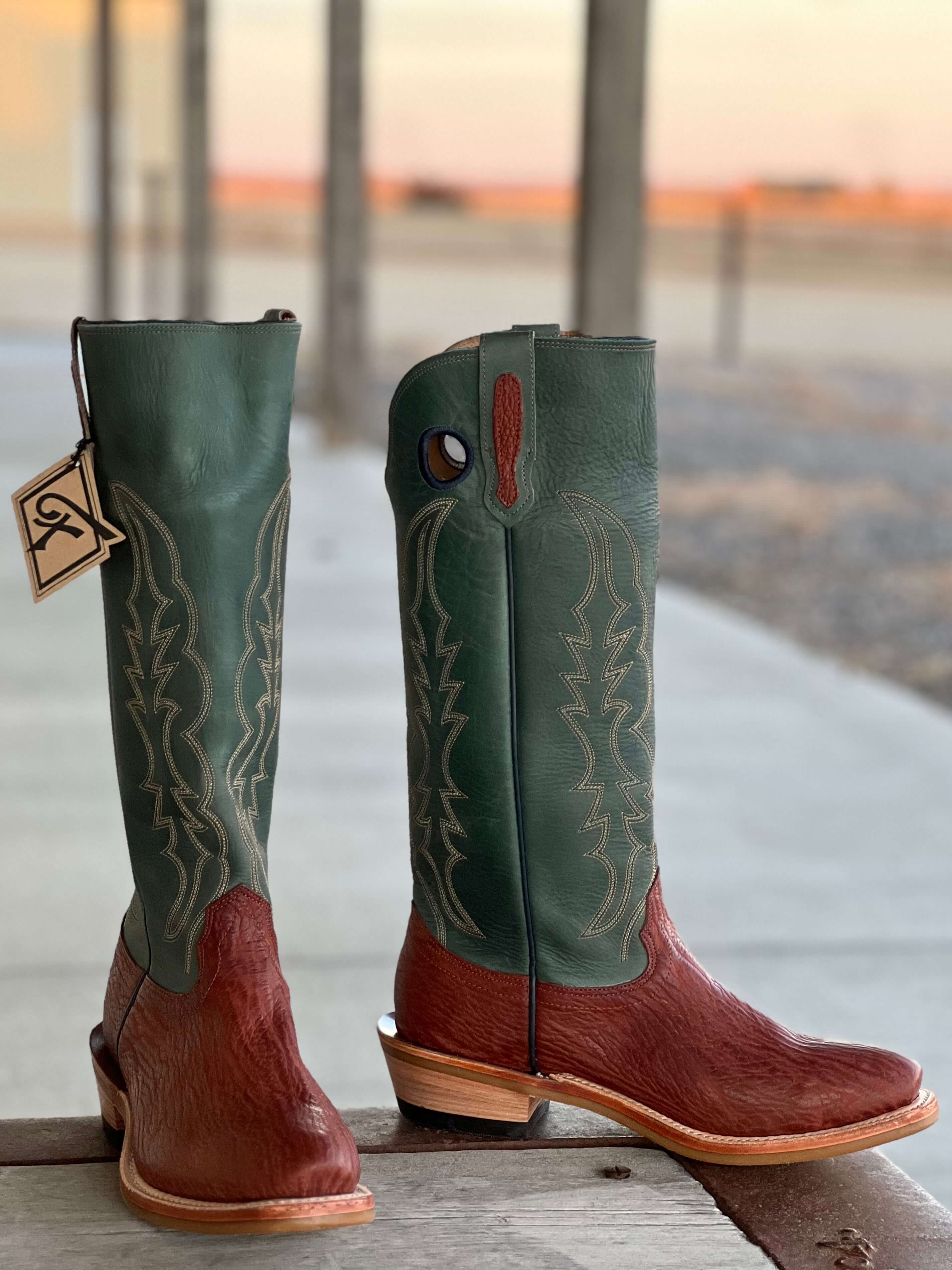 Fenoglio Boot Co. | Cognac Shark Tall Top Boot – Outpost Western Store