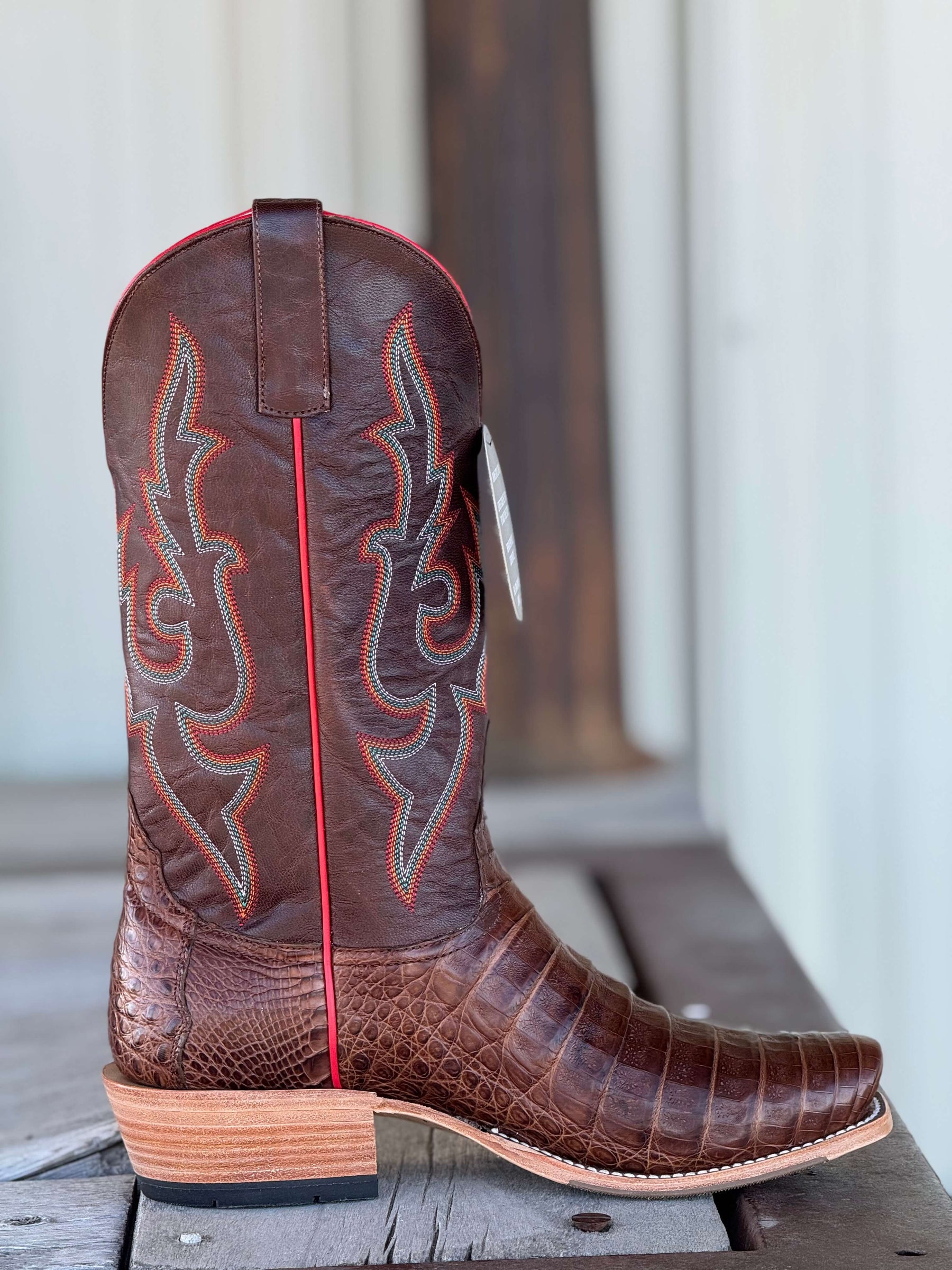 Horse Power Top Hand | Post Oak Caiman Belly Boot – Outpost Western Store