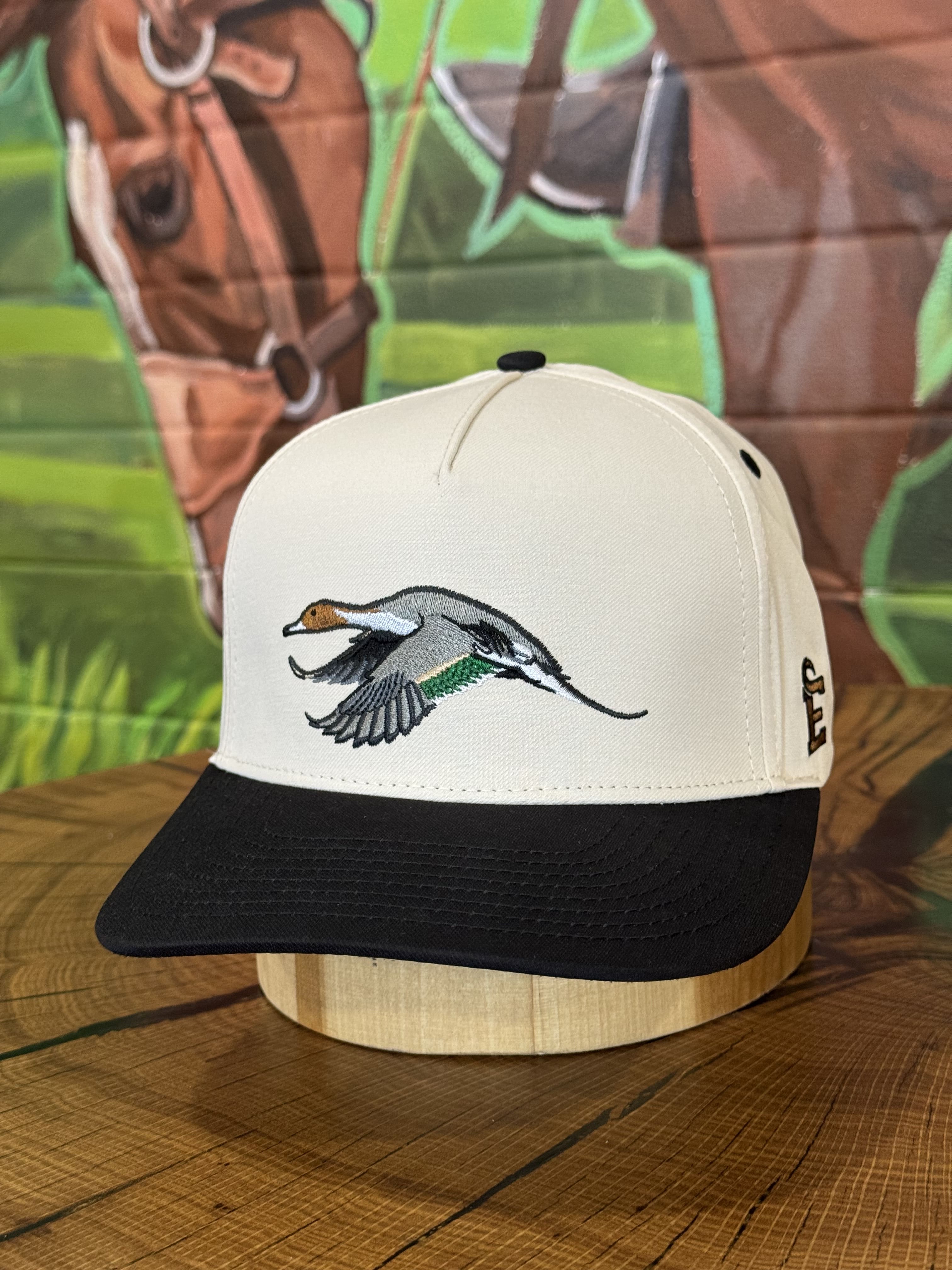 Embry Outdoors | Cream/Black - Pintail Cap – Outpost Western Store