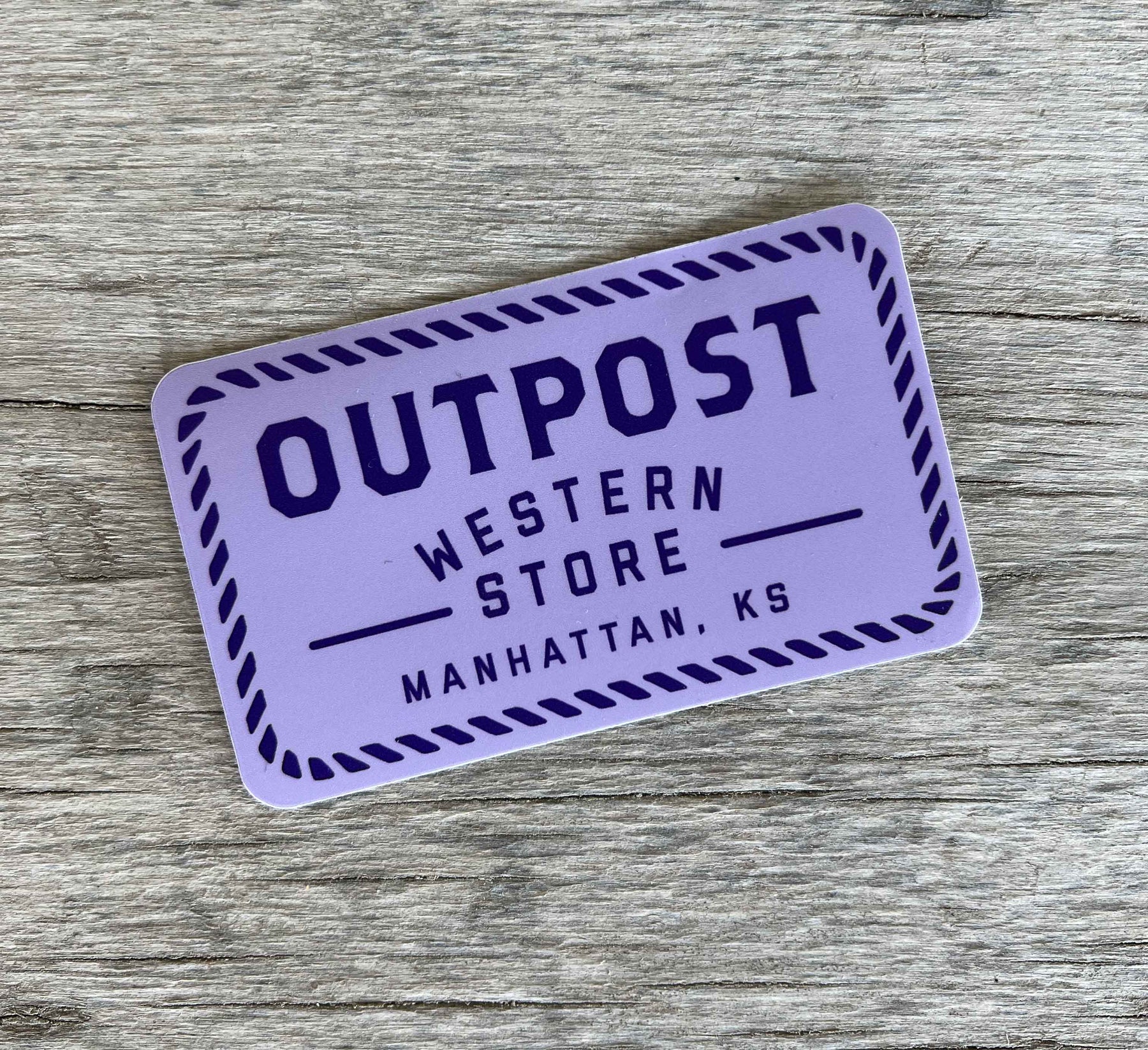 Outpost | Logo Sticker – Outpost Western Store
