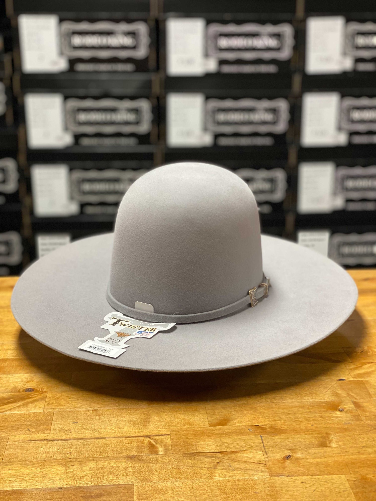 Twister | Grey 10X Open Felt Hat – Outpost Western Store